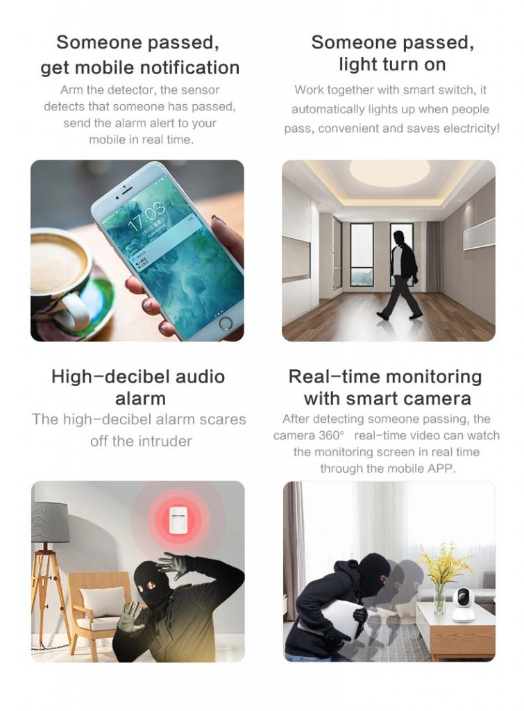 Tuya Smart WiFi Infrared Detector Motion PIR Sensor – JJ Smart Living